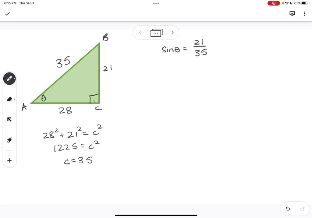 Quiz Missing Side by Pythagorean Theorem 8th Grade Quiz | Wayground