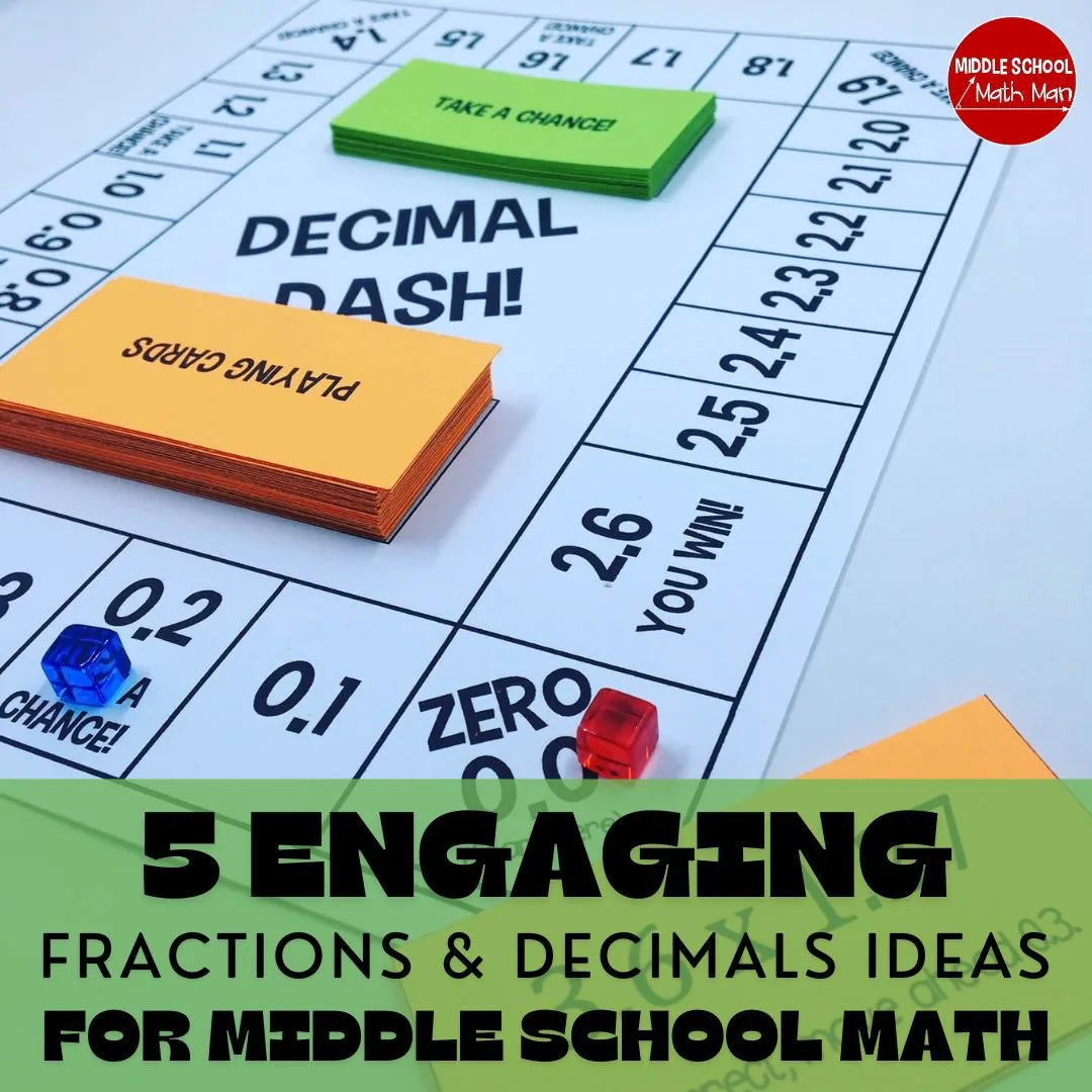 Fractions and Decimals 4th - 6th Grade Quiz | Quizizz