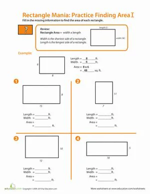 Area of a Rectangle 4th Grade Quiz | Quizizz