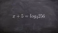 How to solve logarithms by converting to exponential form 11th Grade ...