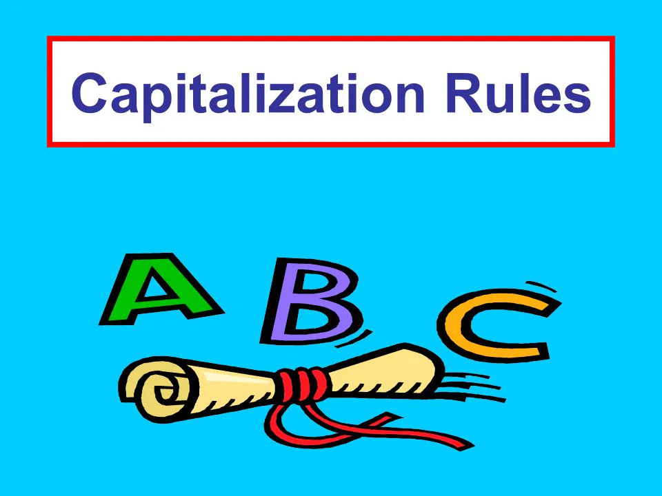 Capitalization Rules Practice KG - 12th Grade Quiz | Wayground ...