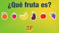 Fruit in Spanish 3 | Learn Spanish Games | Spanish Playground 4th Grade ...