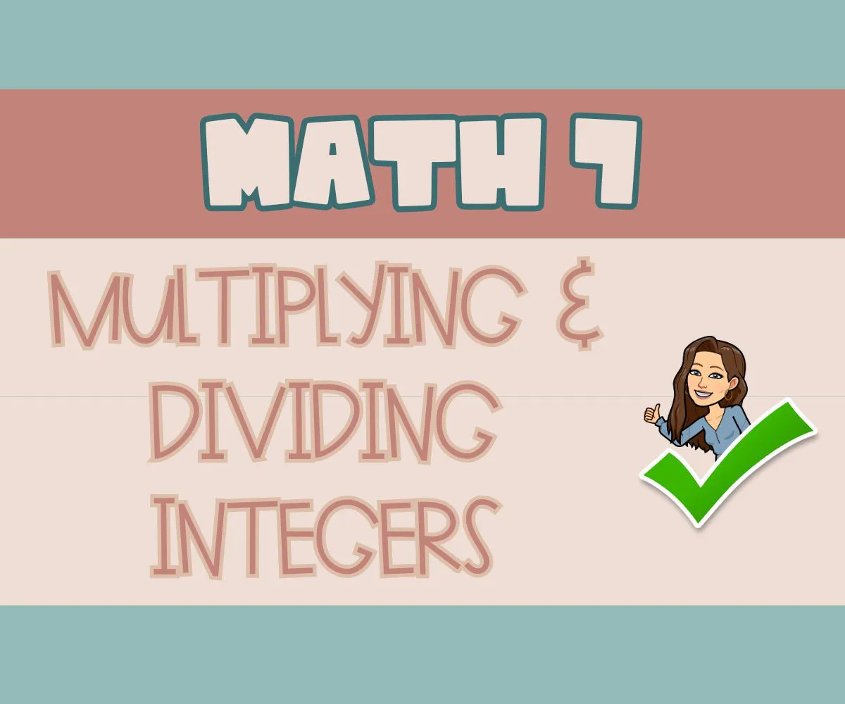 Multiplying and Dividing Integers 7th Grade Quiz | Quizizz