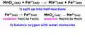Practice Problem: Balancing Redox Reactions 11th Grade - University ...