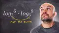 Simplify the logarithms with different bases 11th Grade - University ...