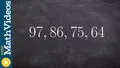 Finding the common difference of the sequence 11th Grade - University ...