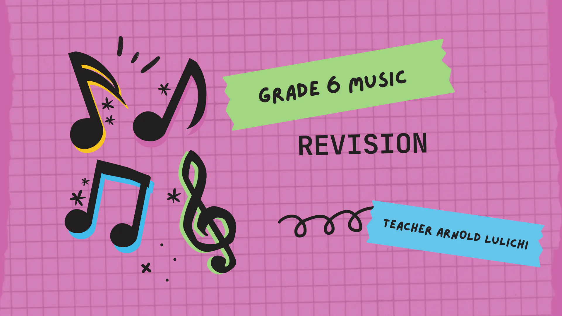 Grade 6 Revision Quiz