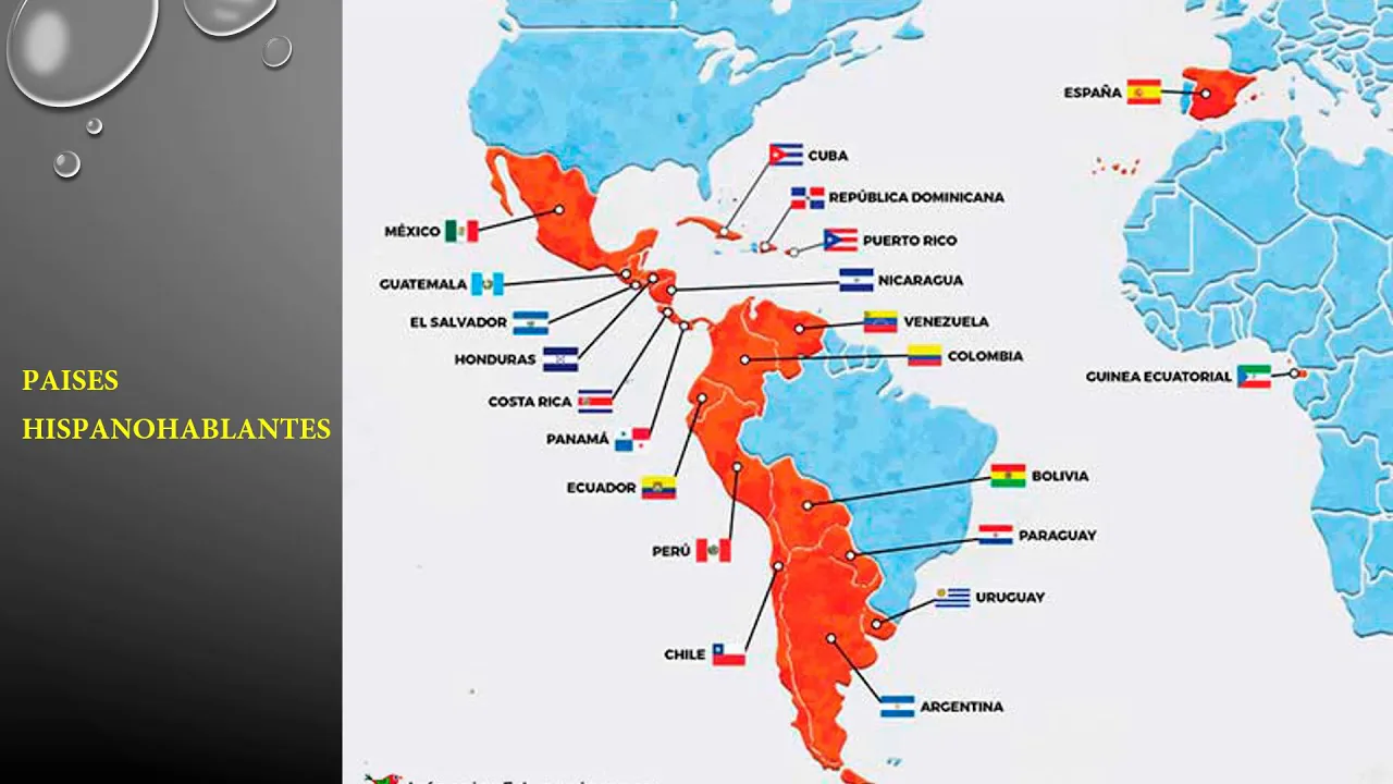 Los paises hispanohablantes Quiz