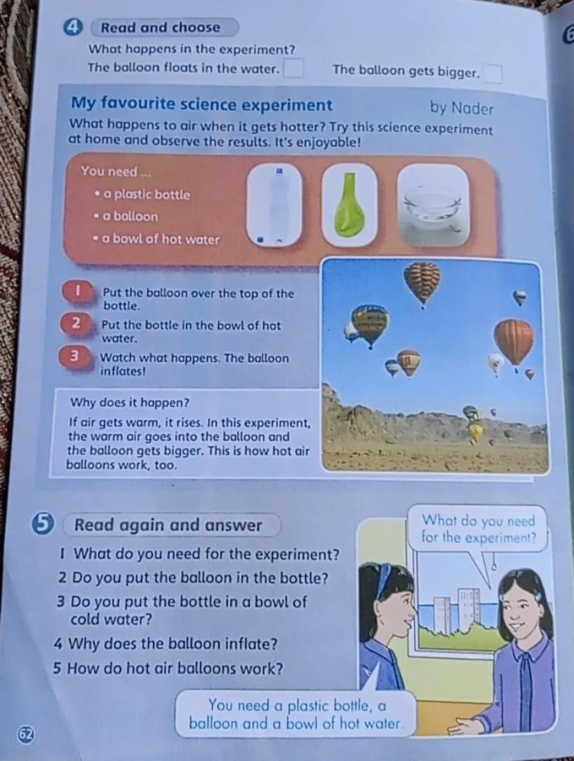 let's do an experiment Experiments 6th Grade Quiz | Wayground