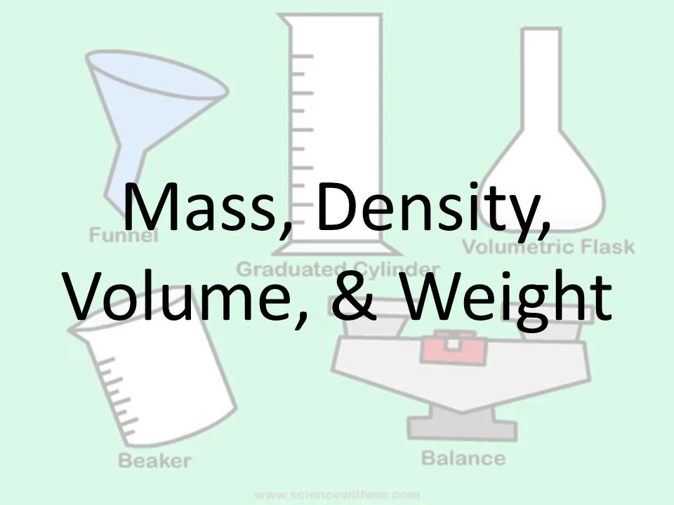 L5 Mass, Weight, and Volume 8th Grade Quiz | Quizizz
