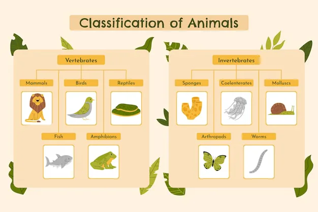 Animal Classifications - Reading Science Quiz