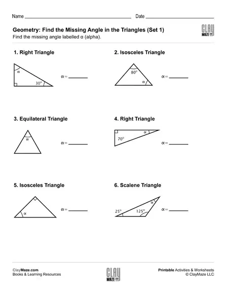 Finding Missing Angles in Triangle 8th Grade Quiz | Quizizz