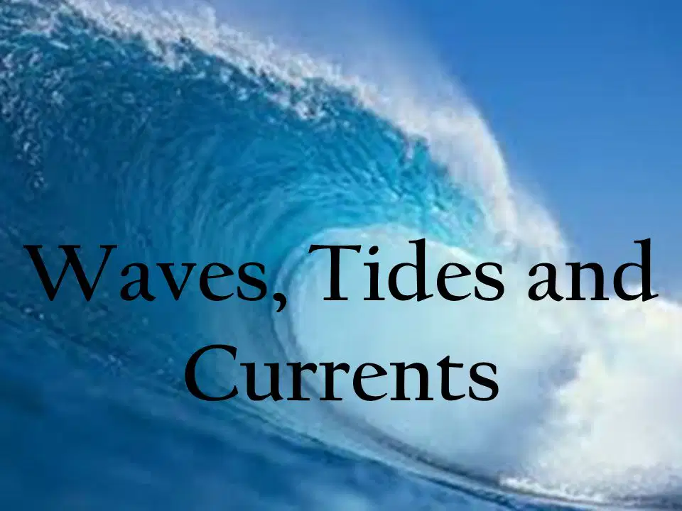 Tides, Waves & Currents REVIEW 9th Grade Quiz | Quizizz
