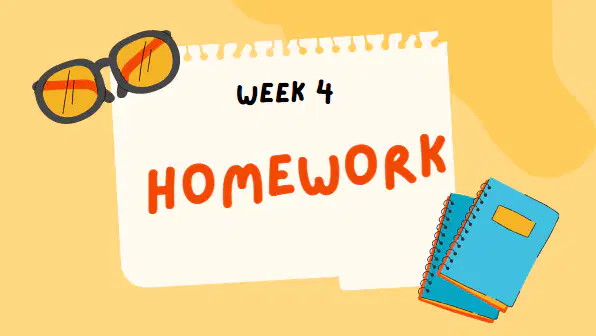 HOMEWORK INT-W4 KG Quiz | Quizizz