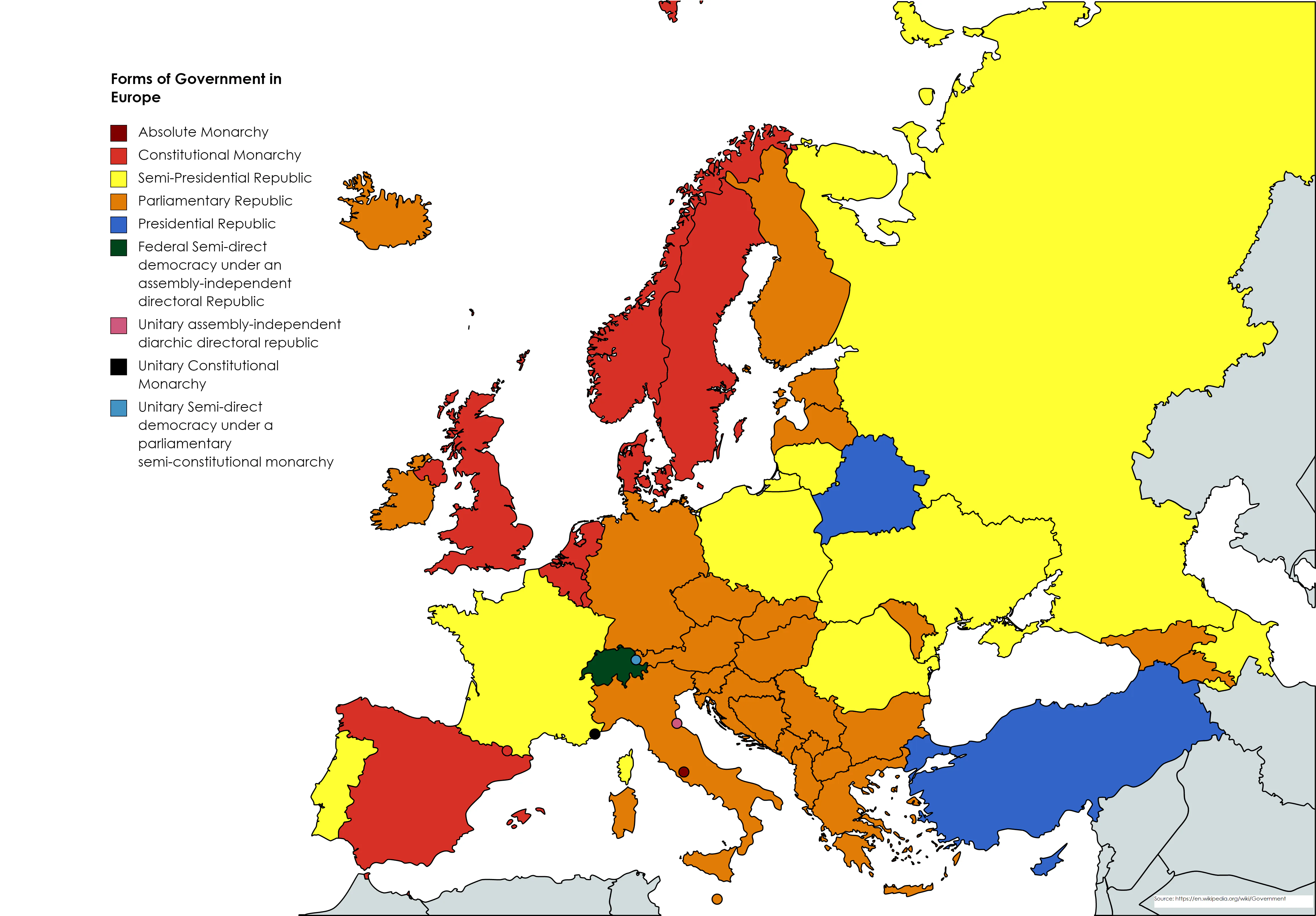 Europe Government Vocabulary Flashcards Flashcards
