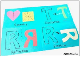 Transformations & Symmetry 9th - 12th Grade Flashcard | Wayground