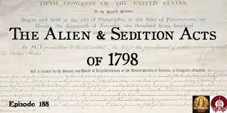 The Alien and Sedition Acts Quiz 7th Grade Quiz | Quizizz
