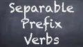 Separable Prefix Verbs (5/6) - Deutsch lernen 10th - 12th Grade Video ...