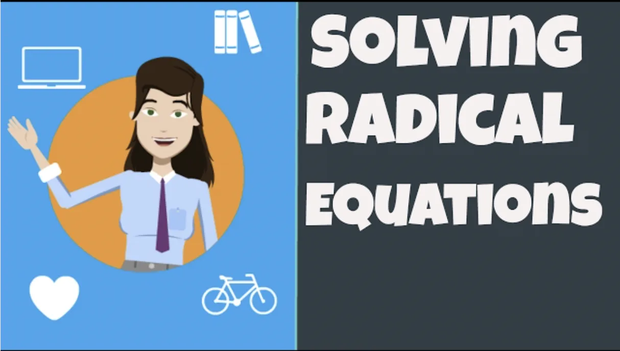 Solving Radical Equations 10th Grade Flashcard | Wayground