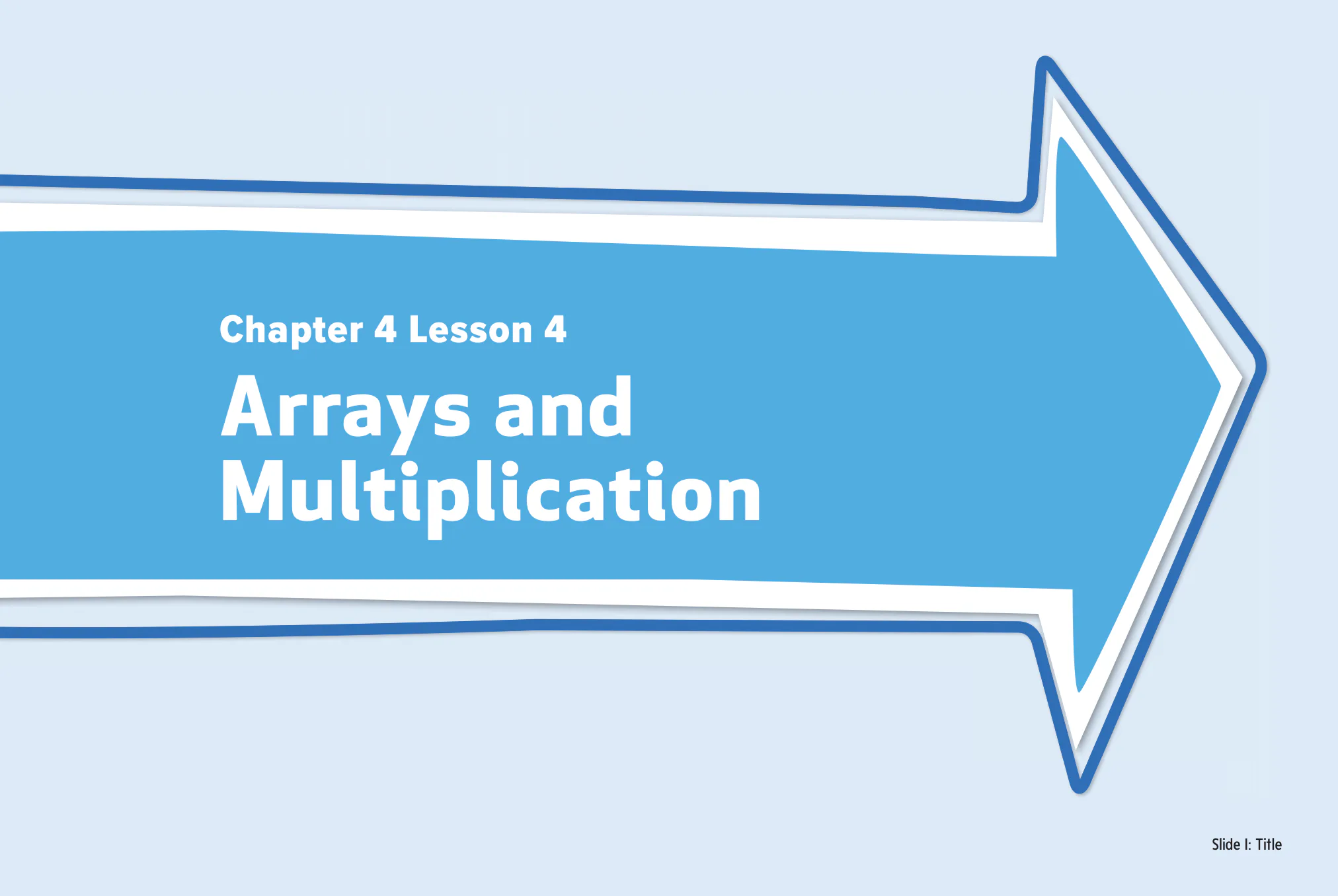 Arrays and Multiplication Quiz