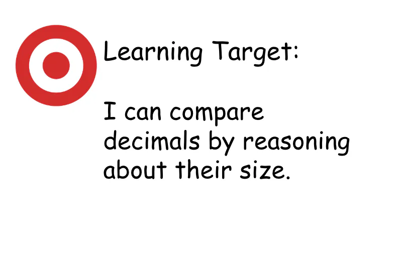 Comparing Decimals Exit Ticket 4th Grade Flashcard | Wayground ...