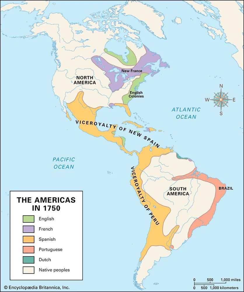 The Exploration of the Americas Test Review Quiz