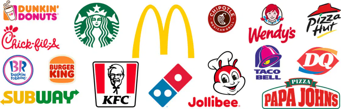 Fast Food And Cafe Logo 4th Grade Quiz | Wayground