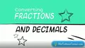 Fraction and Decimal Conversions - The Ice Cream Shoppe! Video