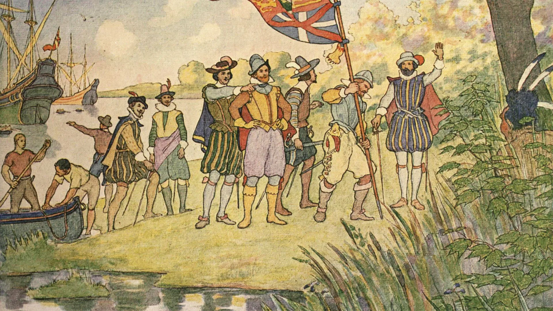 Social Studies: Chapter 3: Lesson 2: The English Colonies in VA Flashcards