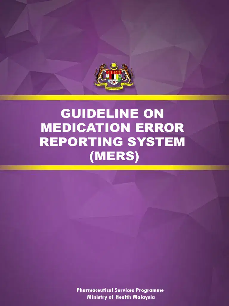 MEDICATION ERROR REPORTING SYSTEM Quiz