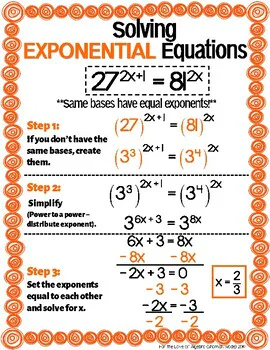 Solving Exponential Functions Quiz