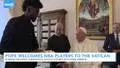 Pope Francis Welcomes NBA Players To The Vatican University Video | Quizizz