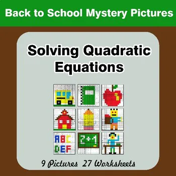 Solving Quadratic Equations Quiz