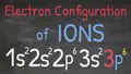 Chemistry - Electron Configuration for Ions 10th Grade - University ...