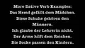 German Dative Case Overview - Deutsch lernen Interactive Video