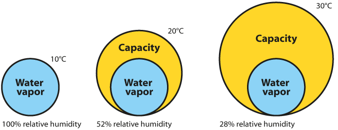 Relative Humidity and Dew Point Quiz