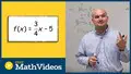 Inverse of a linear equation with fraction 11th Grade - University ...