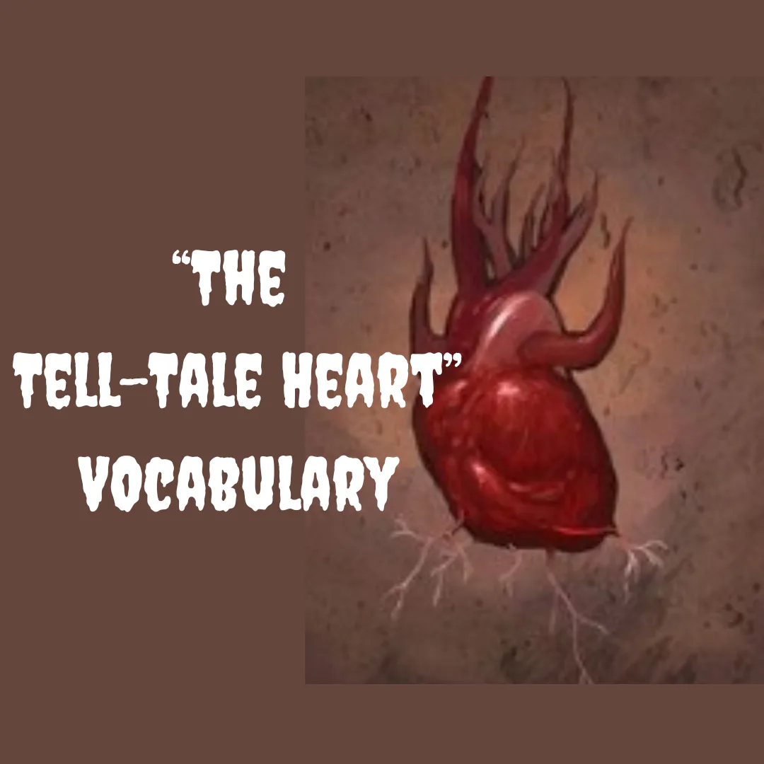 Fast and Curious: "The Tell-Tale Heart" Vocabulary Take 1 Flashcard