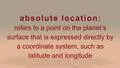 Absolute and Relative Location Interactive Video