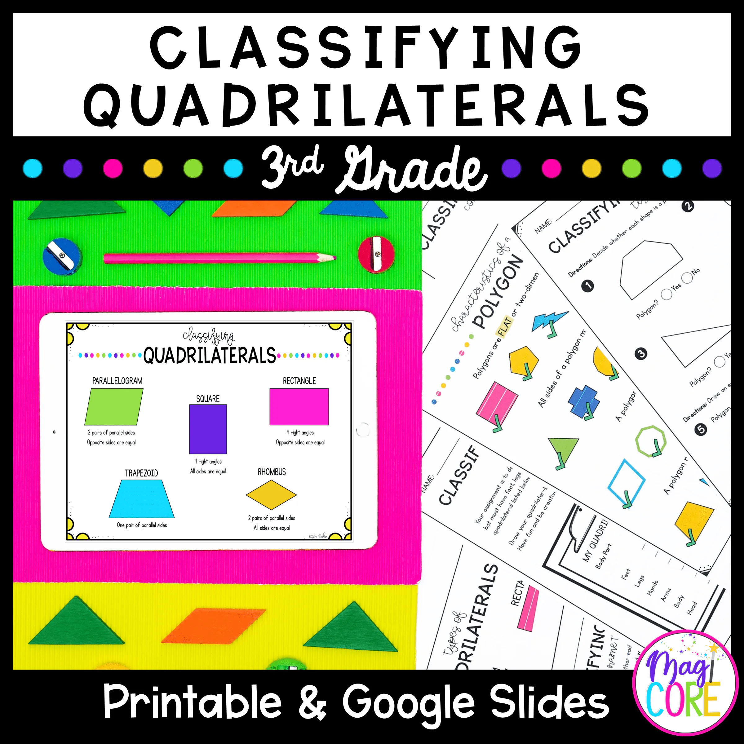 Classify Quadrilaterals 5th Grade Quiz | Quizizz