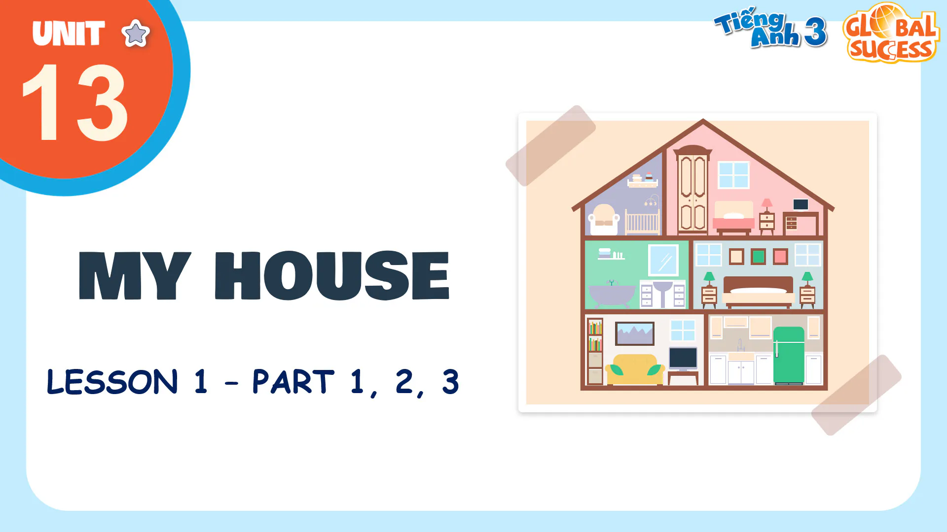 UNIT 13: MY HOUSE - LESSON 1 - PART 1, 2, 3 1st - 5th Grade Quiz ...