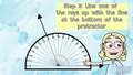 How to Measure Using a Protractor- Doodles and Digits 1st - 6th Grade ...