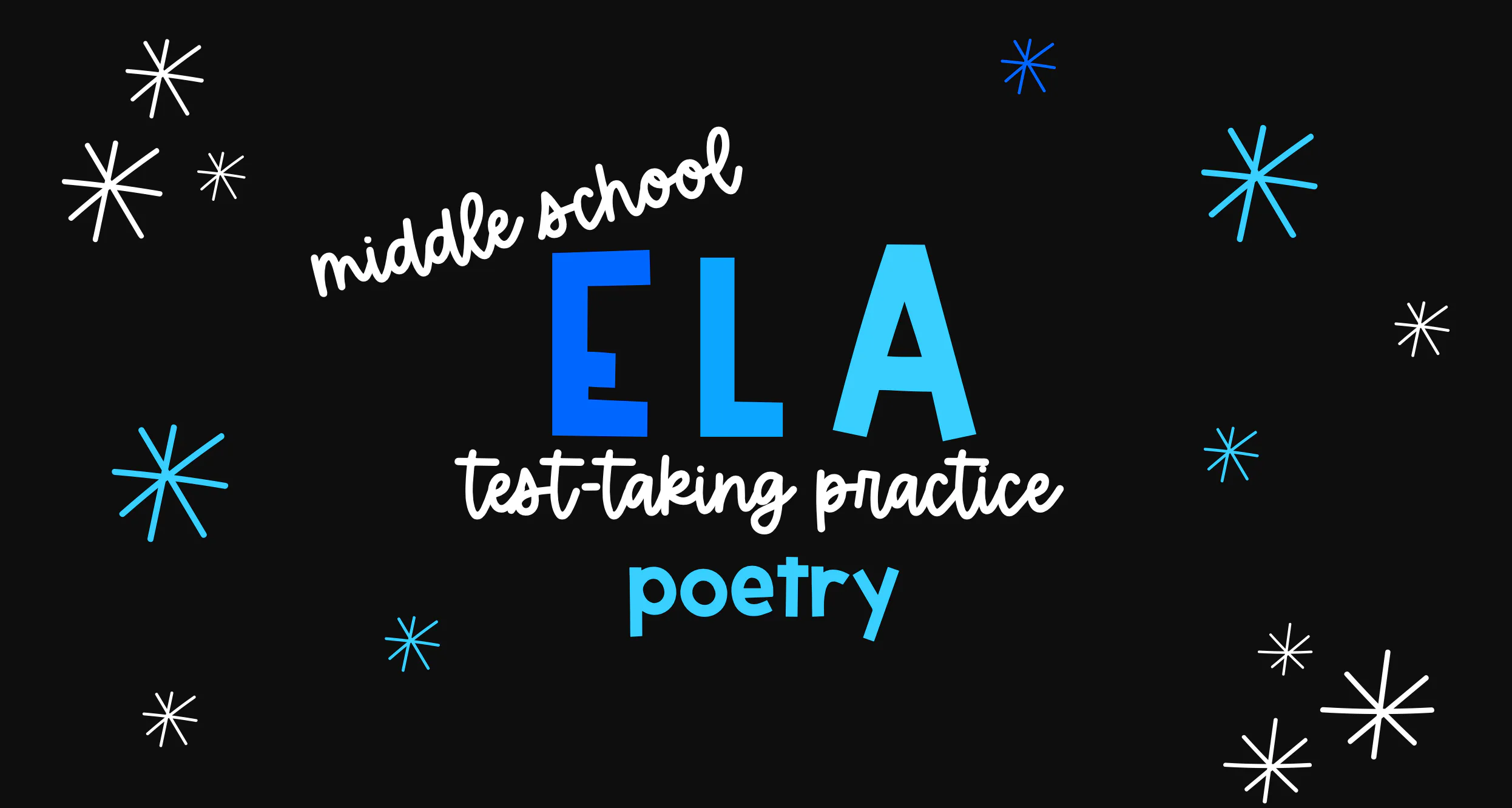 Test-Taking Practice - Poetry Quiz