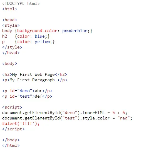 HTML + CSS + JavaScript Quiz
