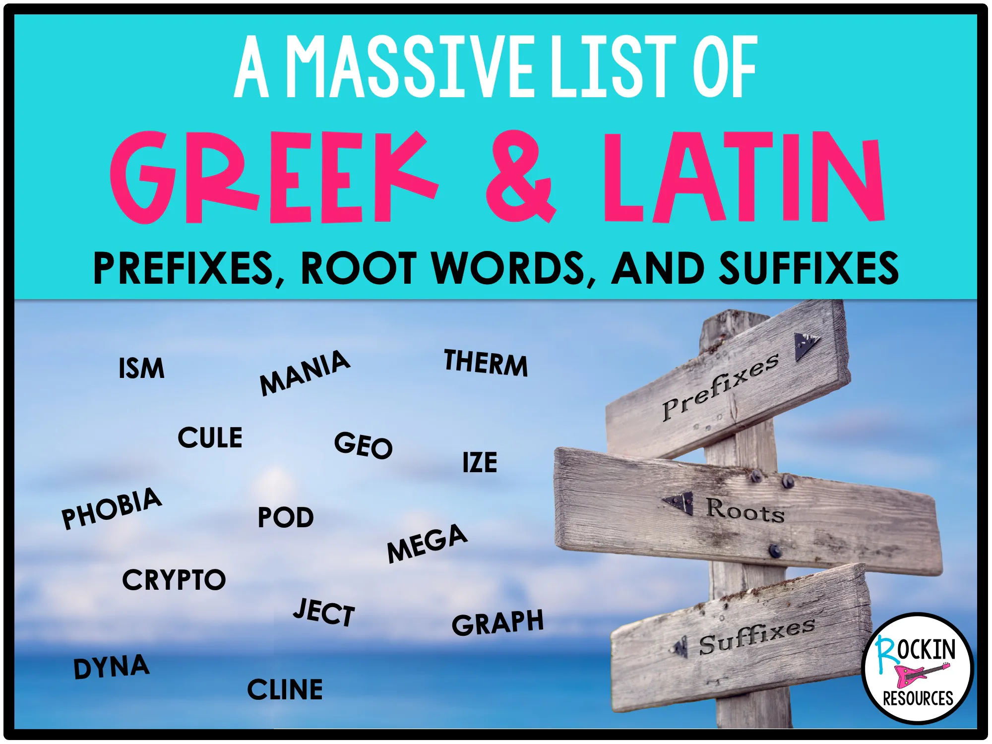 Greek and Latin Roots Flashcard #1 Flashcards