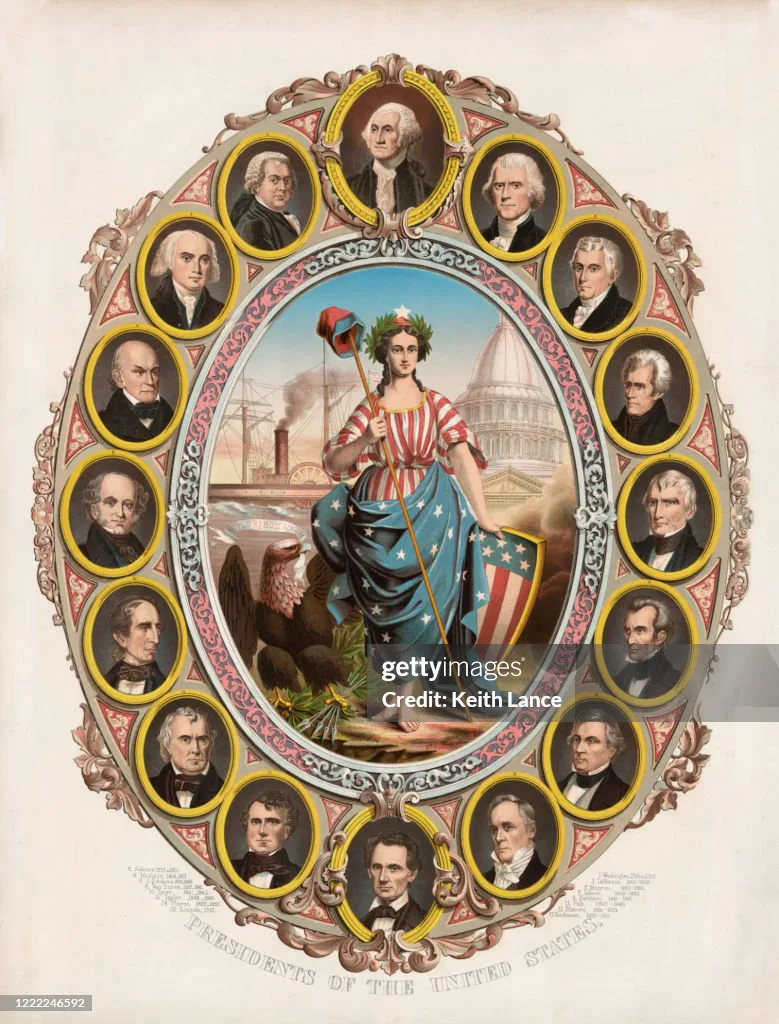 Presidents 1-6 8th Grade Quiz | Quizizz