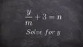 Learn how to solve a multi step equation by using inverse operations ...