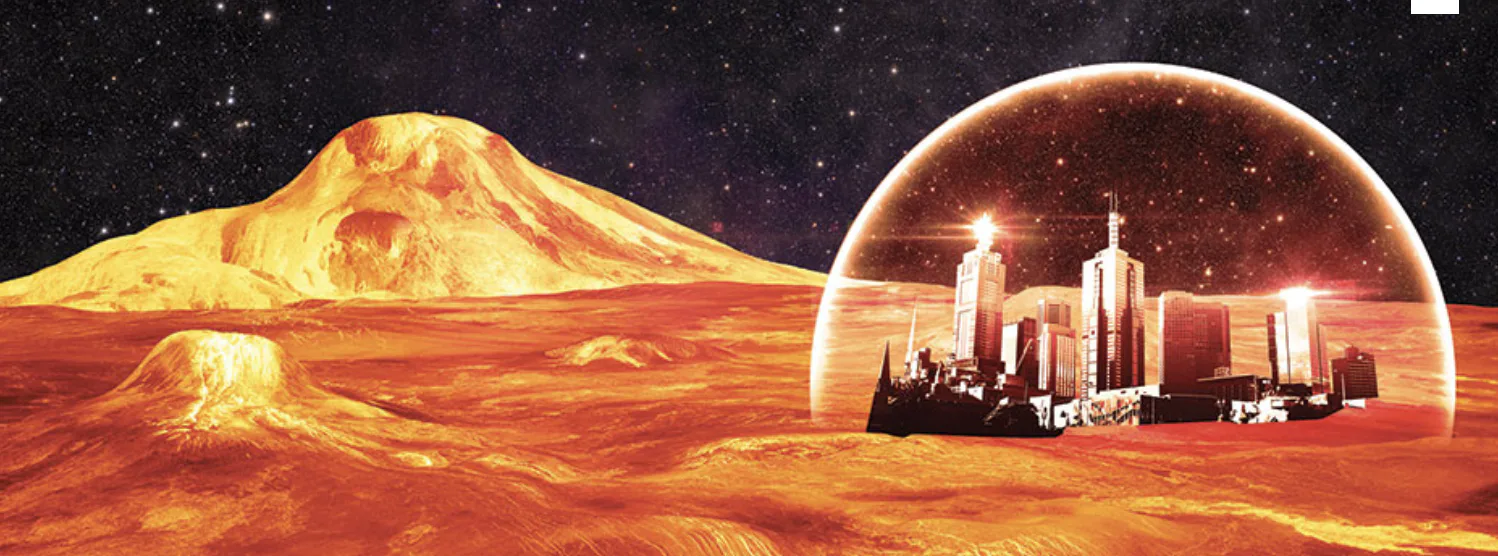 Martian Metropolis Review - Structure and Central Idea Quiz