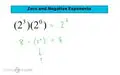 Simplifying Simple Expressions with 0 and Negative Exponents ...