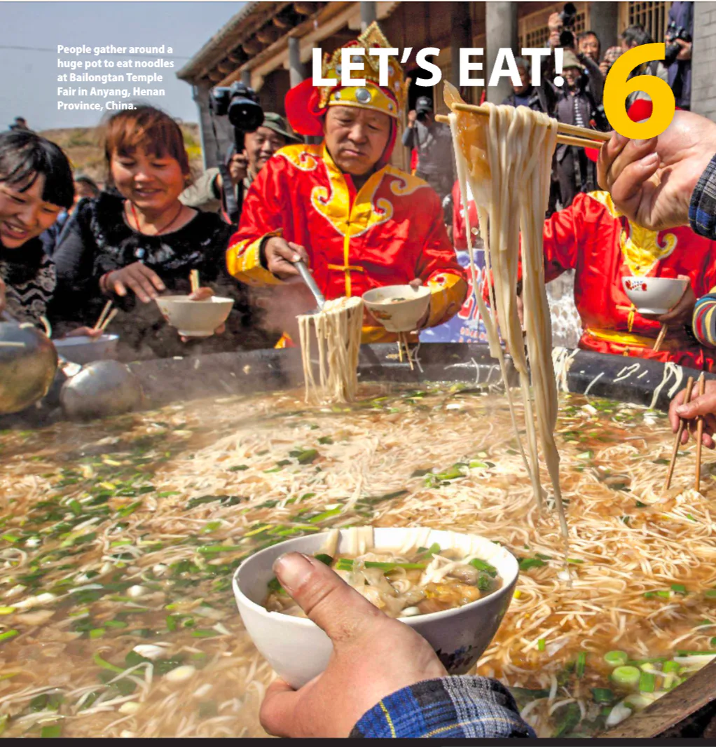 Pathways Unit 6 Let's Eat Quiz